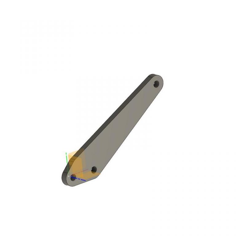 Dyna highway peg bracket drawing – Store